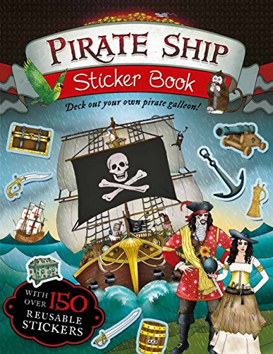 Pirate Ship Sticker Book By Jim Pipe | World of Books