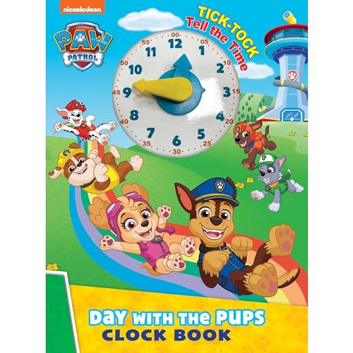 ALLIGATOR - Paw Patrol Clock Book, Tell the Time, Learn the Time, Paw ...