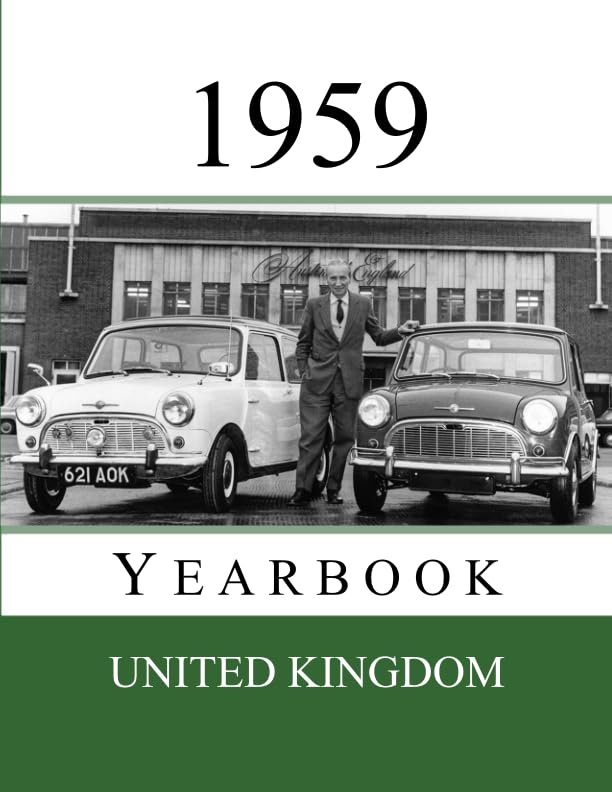 1959 UK Yearbook: Original book full of facts and figures from 1959 ...