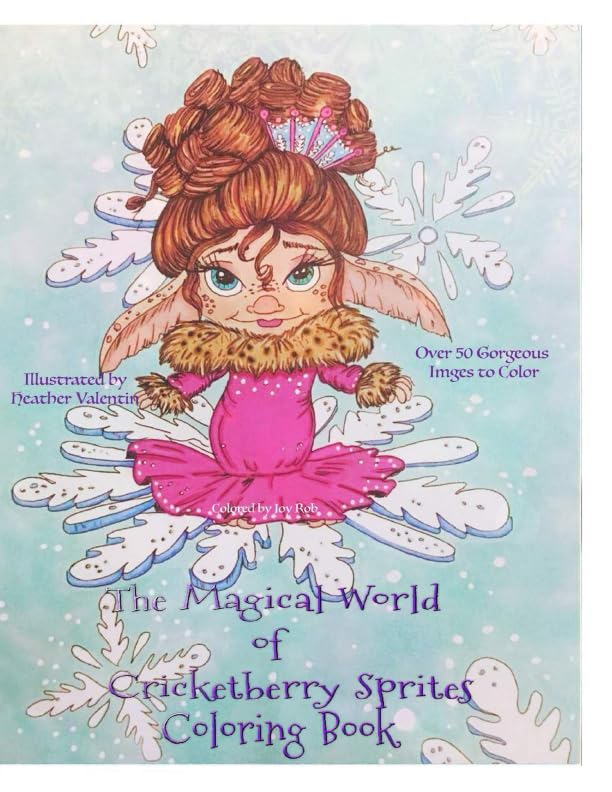 The Magical World of Cricketberry Sprites Coloring Book: Sprites ...