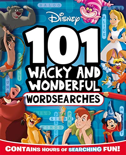 Disney: 101 Wacky and Wonderful Wordsearches By Walt Disney | World of ...