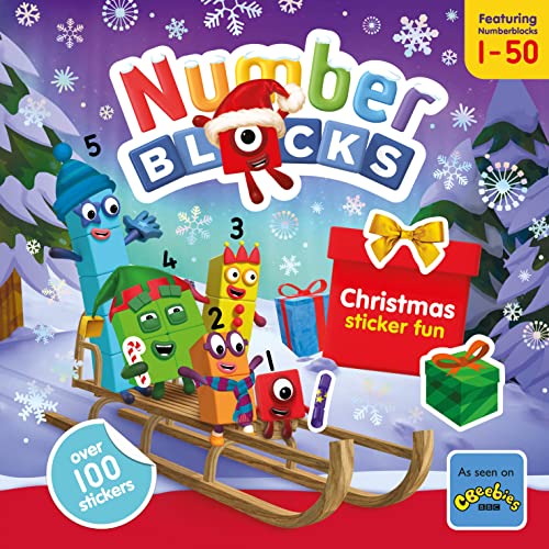 Numberblocks Christmas Sticker Fun By Numberblocks | World of Books GB