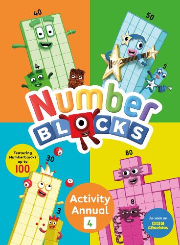 Numberblocks Activity Annual 4 By Numberblocks | World of Books GB