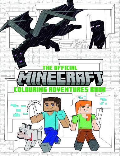 The Official Minecraft Colouring Adventures Book By Titan Books | World ...