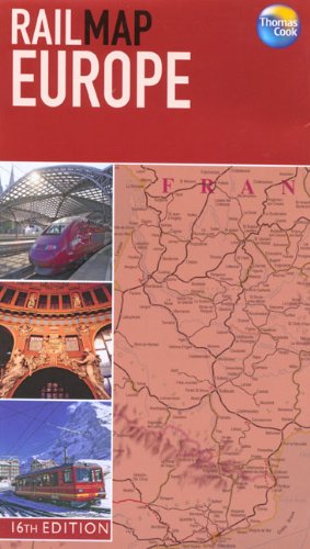Rail Map of Europe By Brendan Fox | World of Books GB