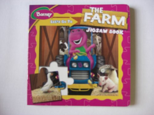 BARNEY LET'S GO TO THE FARM JIGSAW BOOK By Lyons Partnership | World of ...