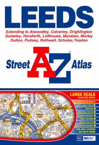 Leeds A-Z Street Atlas By Geographers' A-Z Map Company| World of Books US