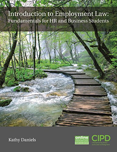 Introduction to Employment Law : Fundamentals for HR and Business ...