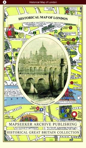 Historical Map of London By Mapseeker Publishing Ltd Mapseeker ...