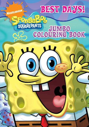 Large Spongebob Squarepants Jumbo Colouring Book | Games at World of ...