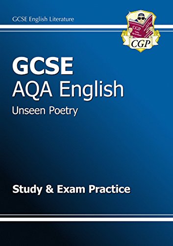 GCSE English AQA Unseen Poetry Study & Exam Practice Book (A*-G course ...