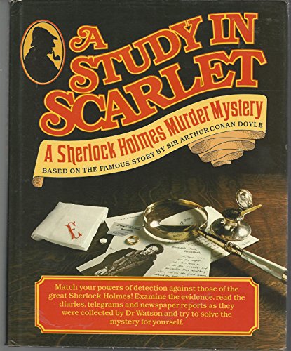 A Study In Scarlet: A Sherlock Holmes Murder Mystery Based on the ...