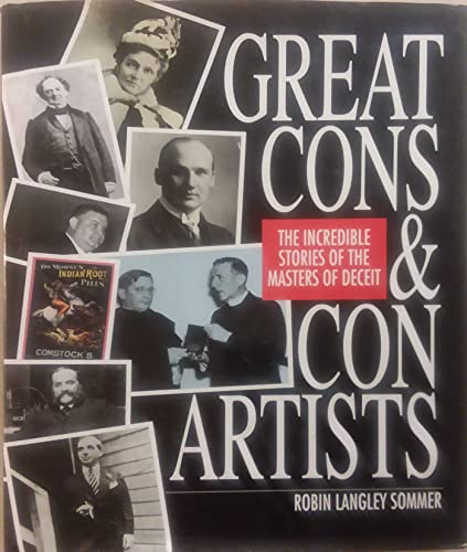 Great Cons and Con Artists By Robin Langley Sommer | World of Books US