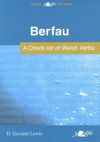 Berfau - A Check-list of Welsh Verbs By D Geraint Lewis | World of Books GB