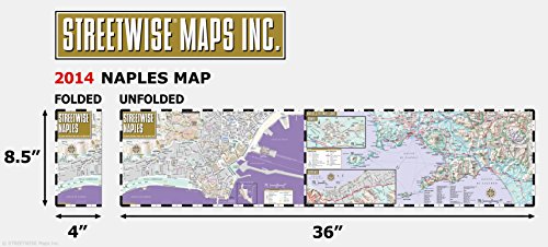 Streetwise Naples Map - Laminated City Street Map of Naples, Italy By ...