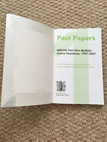 Past Papers MRCOG Part One Multiple Choice Questions By Mrcog ...