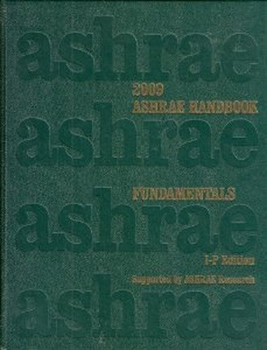 2009 Ashrae Handbook: Fundamentals, I-P Edition By American Society Of ...