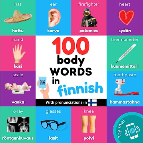 100 body words in finnish By Yukismart | World of Books AU