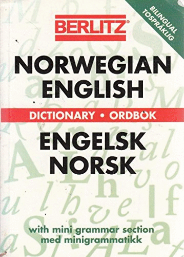 Norwegian-English Dictionary By Berlitz Guides | World of Books