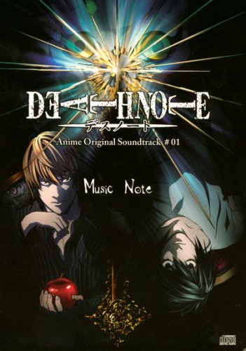 Coffret Death Note Anime Original Soundtrack 01 Music Note By | World ...