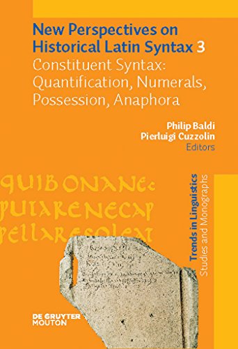 Constituent Syntax: Quantification, Numerals, Possession, Anaphora By ...