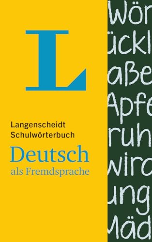 Langenscheidt Schulwoerterbuch Deutsch als Fremdsprache - Monolingual ...