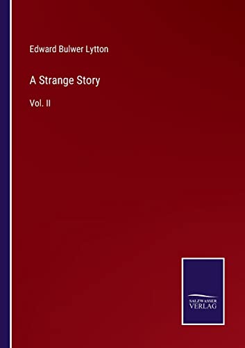A Strange Story By Edward Bulwer Lytton | World of Books US
