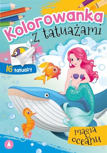 Kolorowanka z tatua?ami Magia oceanu By | World of Books