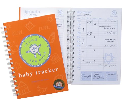 Baby Tracker for Newborns - Round-the-Clock Childcare Journal, Schedule ...