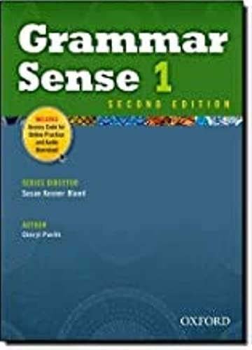 Grammar Sense: 1: Student Book with Online Practice Access Code Card By ...
