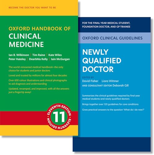 Oxford Clinical Guidelines: Newly Qualified Doctor and Oxford Handbook of Clinical Medicine pack ...
