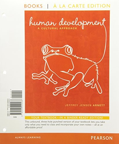 Human Development By Research Jeffrey Jensen Arnett Phd | World of Books GB