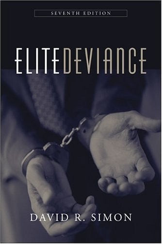 Elite Deviance By David R Simon | World of Books US