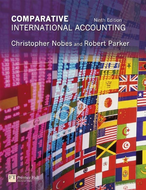 Comparative International Accounting By Christopher Nobes | World of Books