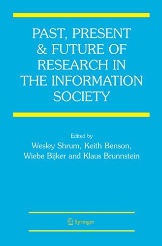 Past, Present and Future of Research in the Information Society By ...