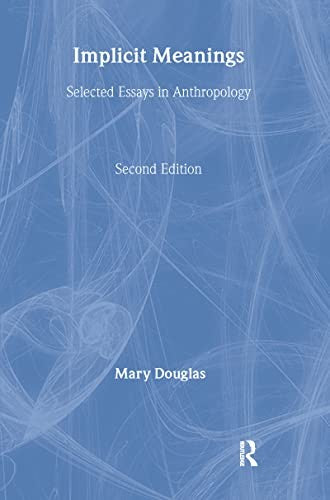Implicit Meanings By Mary Douglas | World of Books