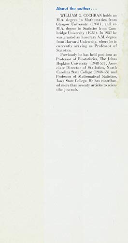 Sampling Techniques By William G Cochran | World of Books