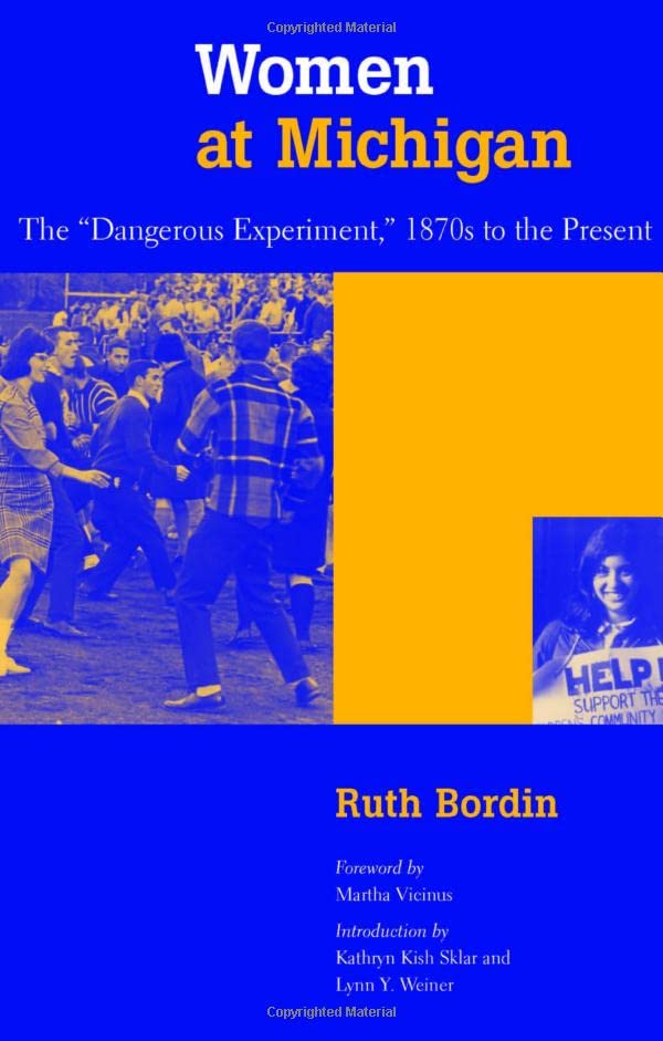 Women at Michigan By Ruth Bordin | World of Books US