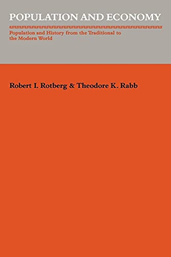 Population and Economy By Robert I Rotberg | World of Books US
