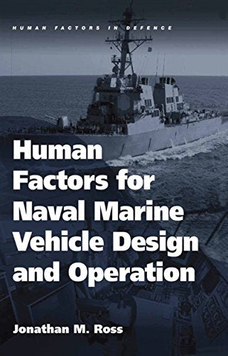Human Factors for Naval Marine Vehicle Design and Operation By Jonathan ...