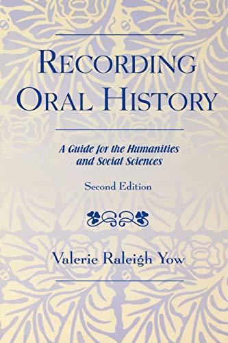 Recording Oral History| World of Books US