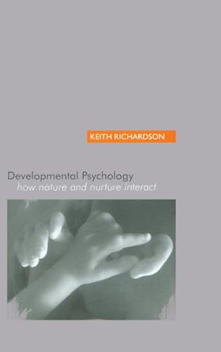Developmental Psychology By Keith Richardson | World of Books US