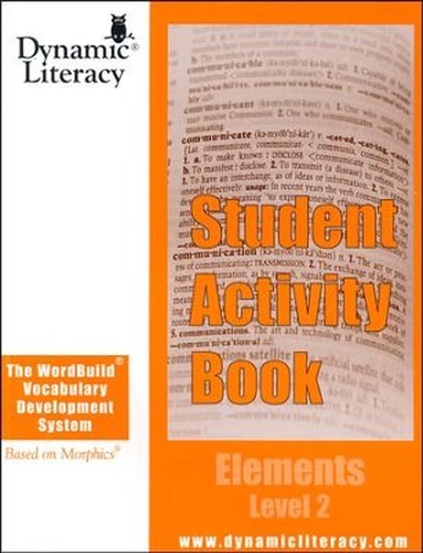 The WordBuild R Vocabulary Development System Elements Level Student ...