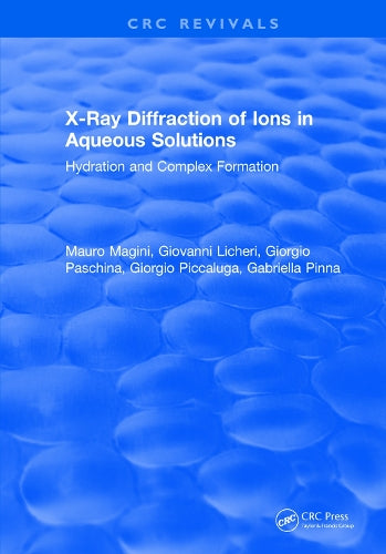 X-Ray Diffraction of Ions in Aqueous Solutions: Hydration and Complex ...