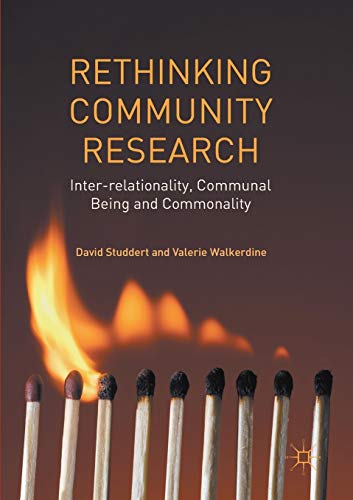 Rethinking Community Research By David Studdert | World of Books US