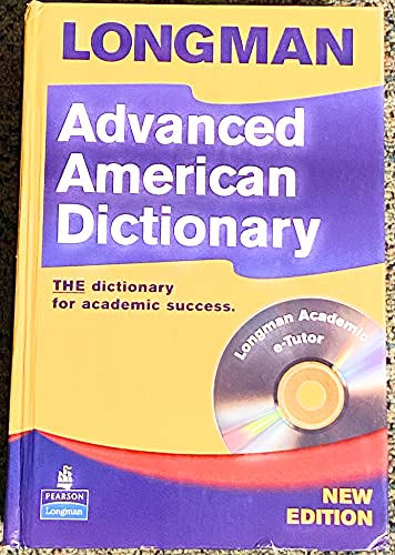 Longman Advanced American Dictionary 2nd Ed Cased and CD ROM Pack By ...