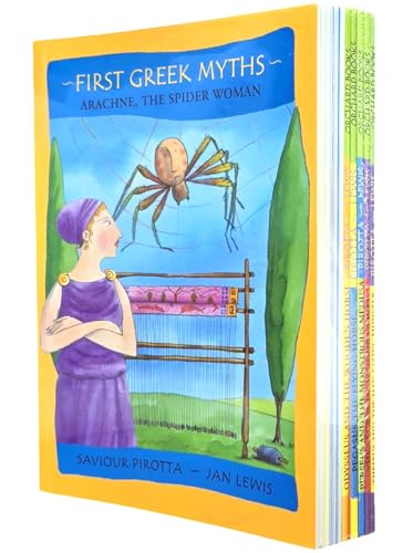 First Greek Myths Series 10 Books Collection Set (Arachne-The Spider ...