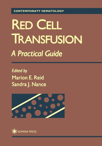 Red Cell Transfusion By Marion E Reid | World of Books GB