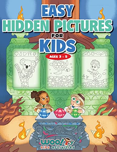 Easy Hidden Pictures for Kids Ages 3-5 By Woo! Jr Kids Activities ...