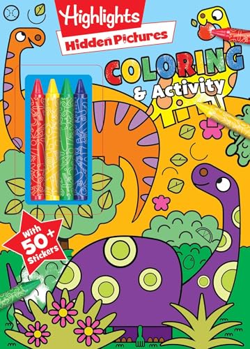 Highlights Hidden Pictures Coloring with Crayons By Delaney Foerster ...